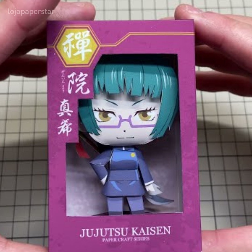 FIGURES DE JUJUTSU KAISEN PAPERCRAFTS Maki Zenin | Shopee Brasil