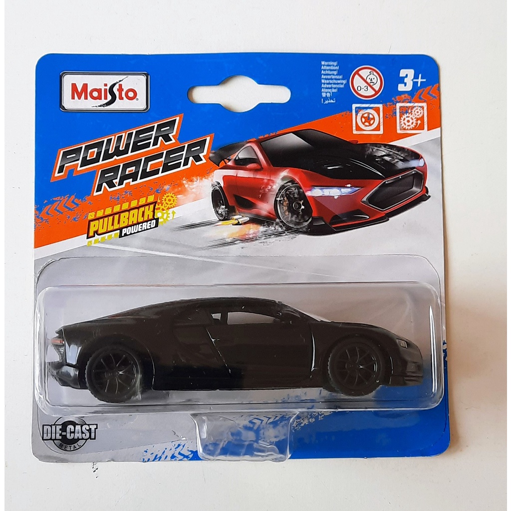 MAISTO POWER RACER - BUGATTI CHIRON | Shopee Brasil