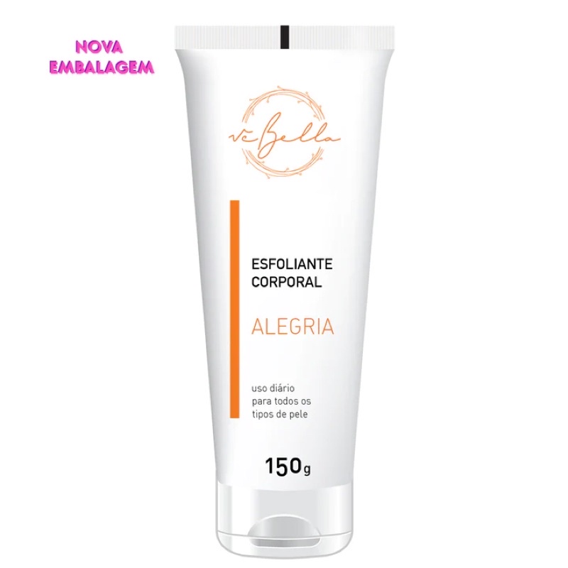 Esfoliante e Hidratante Corporal Alegria Adocicado VCBella 150g | Shopee Brasil