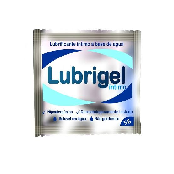 Gel lubrificante intimo sachê 5g Lubrigel - Carbogel - Pacote com 15 ...