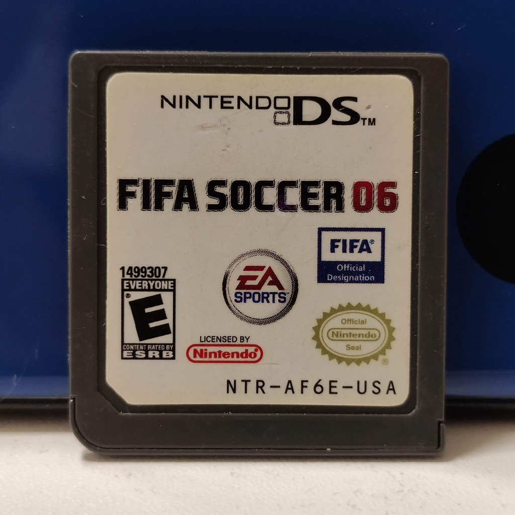 Fifa Soccer 06 Nintendo Ds Original Sem Capa | Shopee Brasil