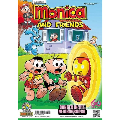 Monica And Friends n° 55 [Histórias da turma da monica em inglês ...