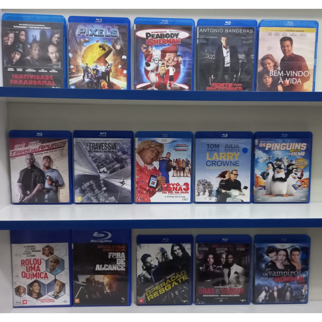 BLU-RAYs - Promoção - Originais semi novos (Filmes de Locadora) Leia a ...