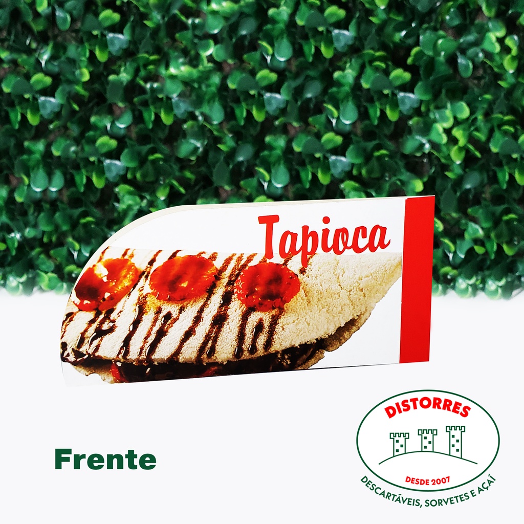 Embalagem aberta para tapioca Doce e Salgada com 50 unidades – Cor ...