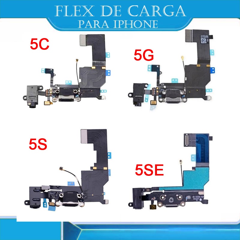 Conector Flex iPhone 5C/5G/5S/SE | Shopee Brasil