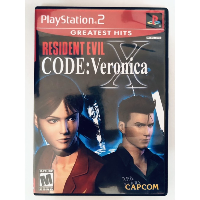 Resident Evil Code: Verônica -ps2- mídia física original(sem manual ...