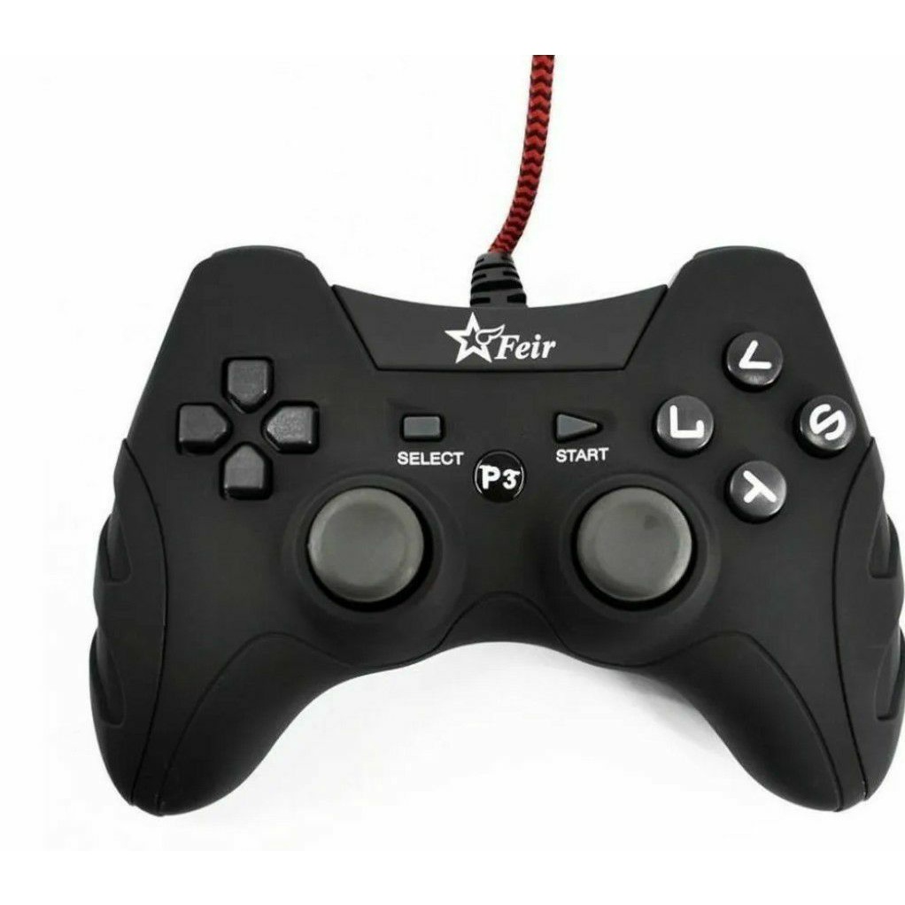 Controle joystick Feir FR-218A preto | Shopee Brasil