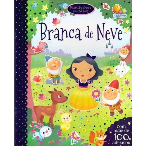 Divertidos Contos com Adesivos - Branca de Neve | Shopee Brasil