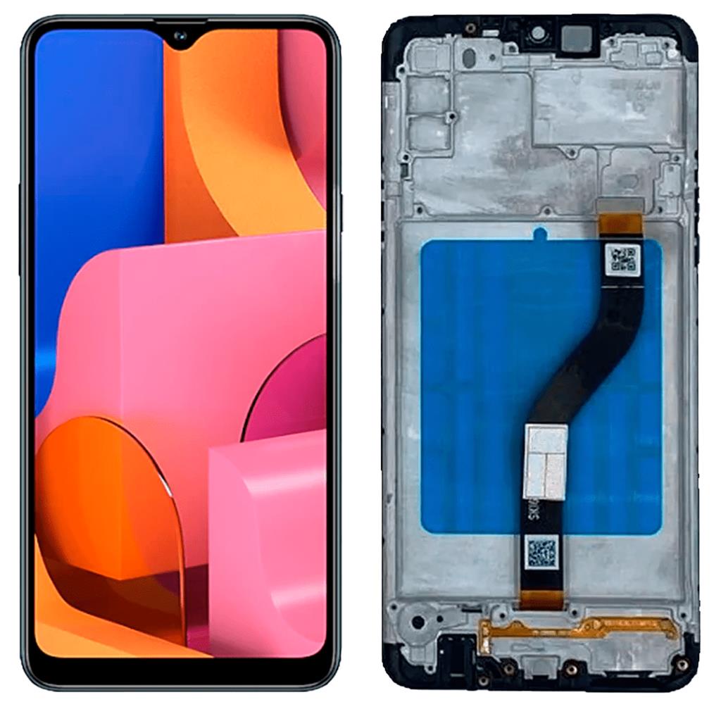 Tela Frontal Display Lcd Touch Compativel Sansung A20S A207 Original Com Aro | Shopee Brasil