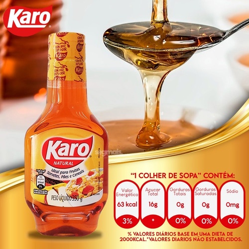1 Mel Karo Natural 350g GLICOSE KARO | Shopee Brasil