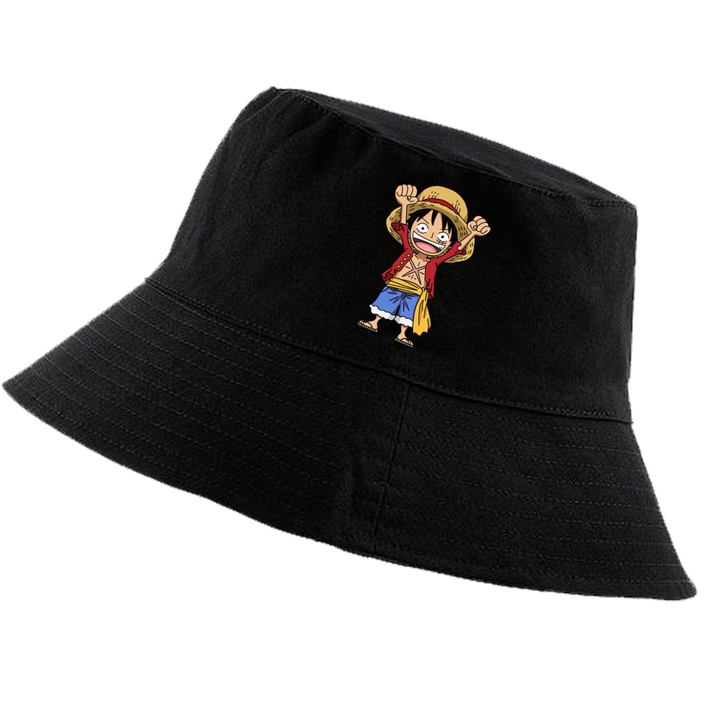 Chapéu Bucket Hat Série Mangá One Piece Luffy | Shopee Brasil