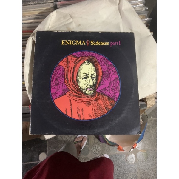 Lp vinil single ENIGMA SADNESS PART 1 VG | Shopee Brasil