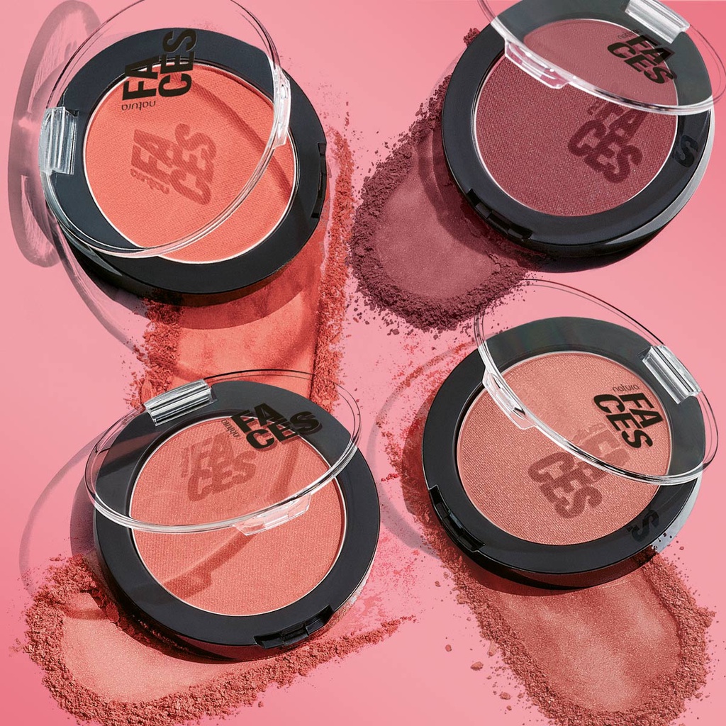 Blush Faces Natura Escolha a cor Shopee Brasil
