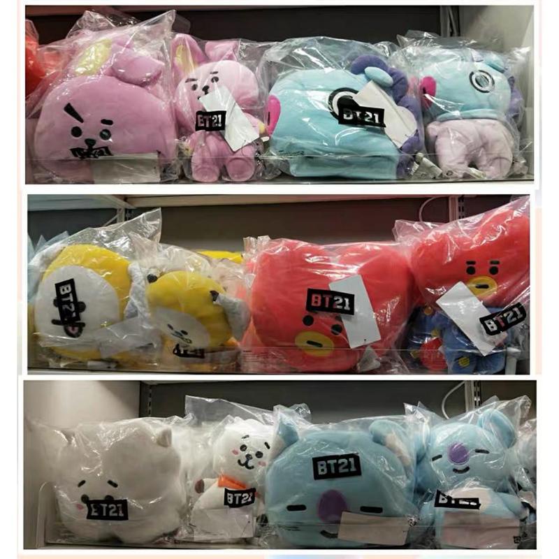 Kpop idol TATA COOKY CHIMMY KOYA SHOOKY MANG RJ Bebê Rosto Travesseiro ...