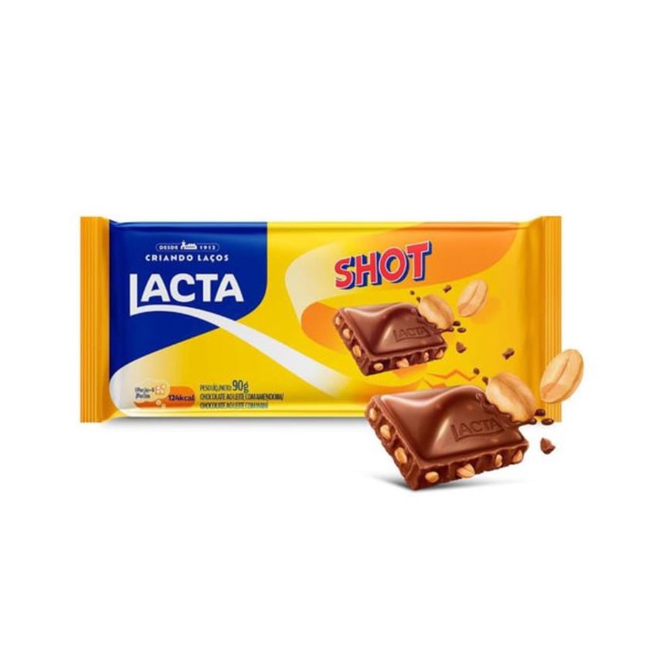 Chocolate Lacta Barra 90g Diversos | Shopee Brasil