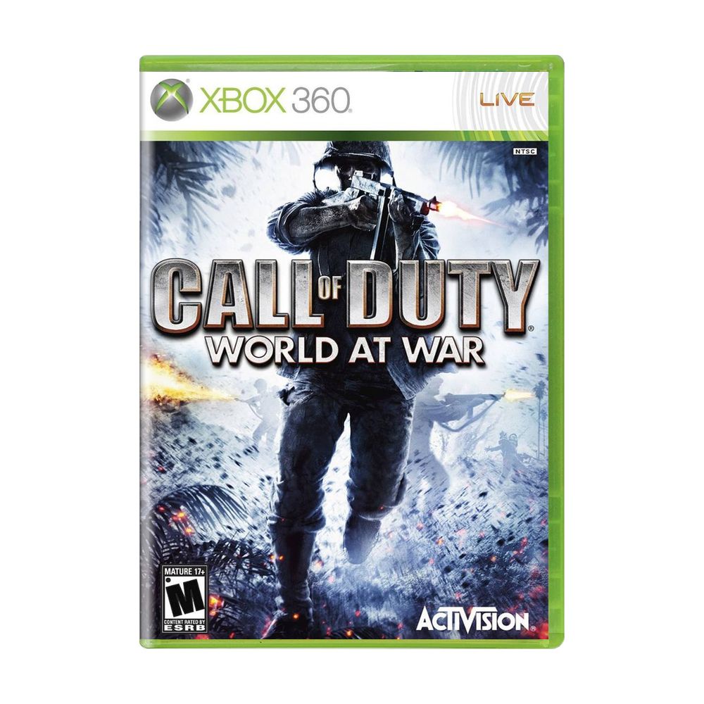Call of Duty World at War Xbox 360 - Mídia Física Original | Shopee Brasil