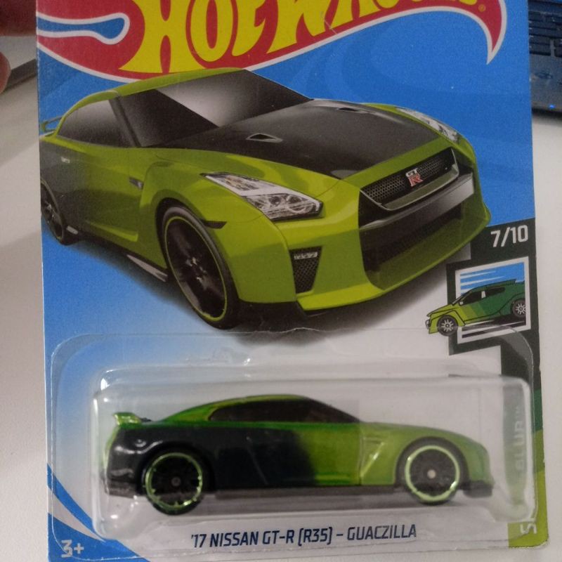 Hot Wheels Nissan Skyline GT-R R35 Guaczilla | Shopee Brasil