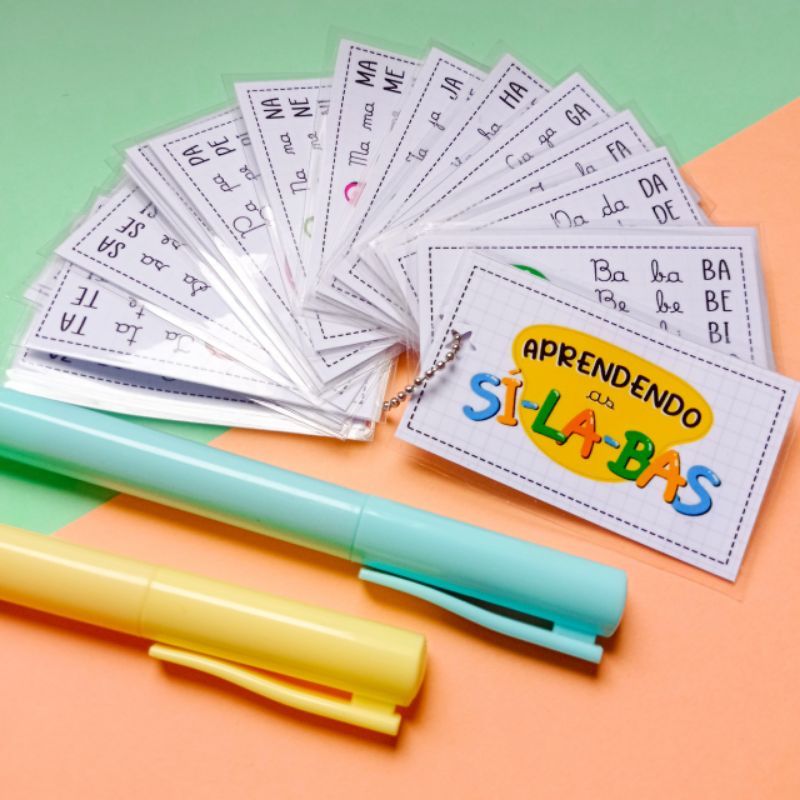 Cards Sílabas | Shopee Brasil