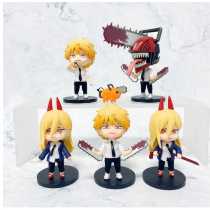 Chainsawman bonecos chibis figures action figures anime manga mappa ...