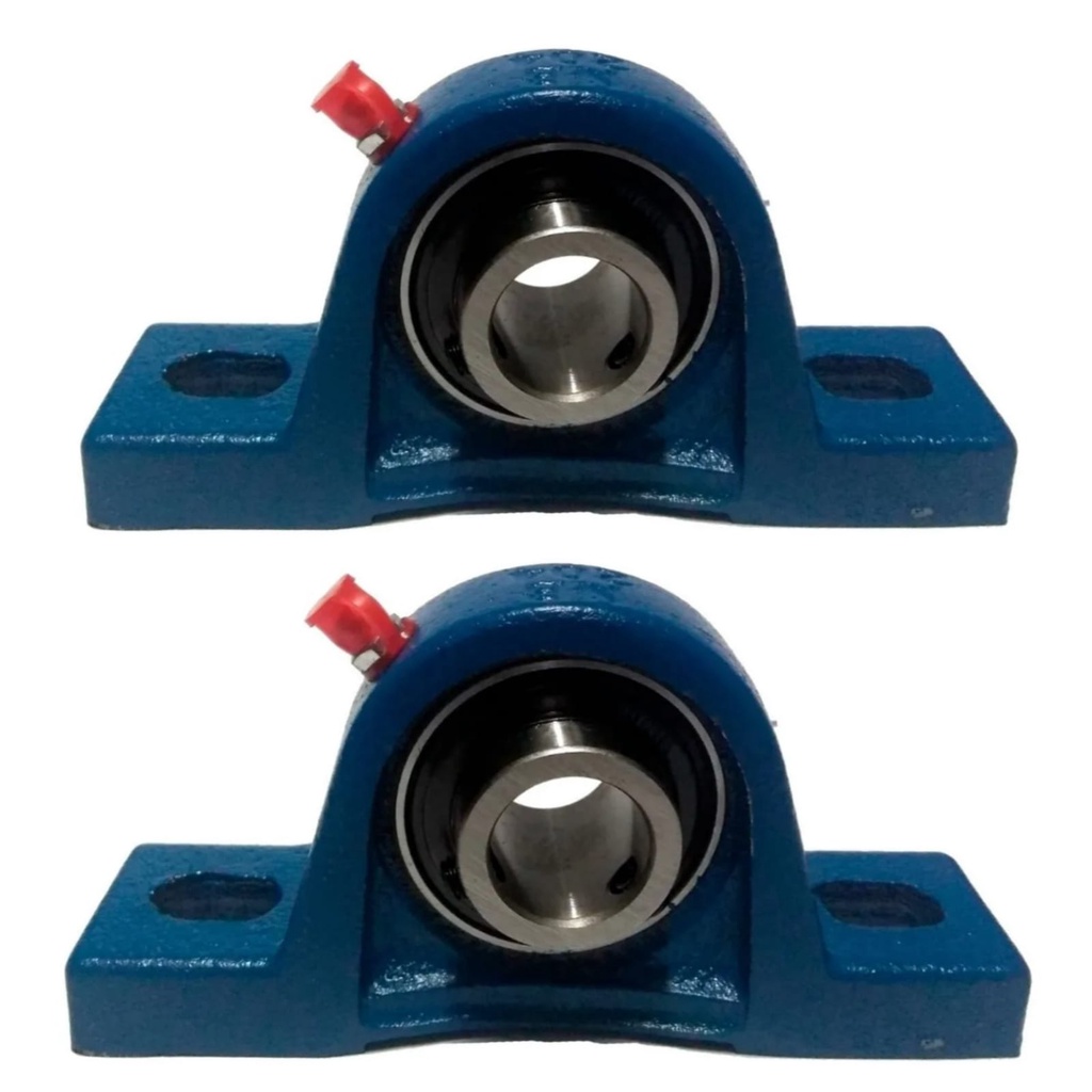 Ucp 208 Kit Com 2 Mancais + Rolamento Para Eixo 40mm | Shopee Brasil