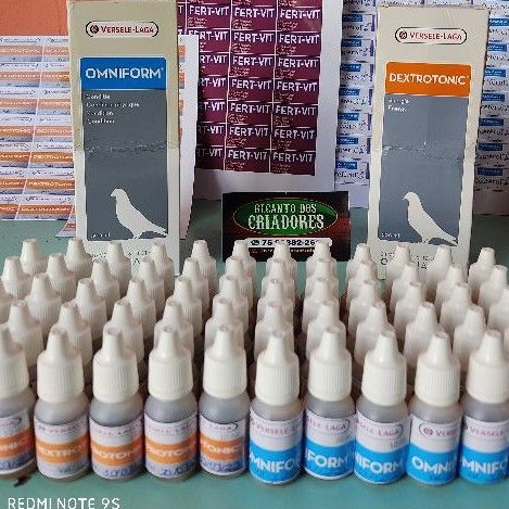 DEXTROTONIC E OMNIFORN O PAR/ 10 ML CADA | Shopee Brasil