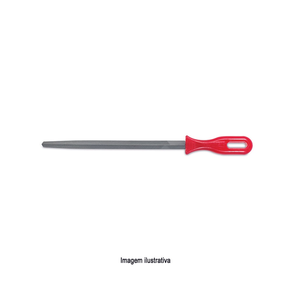 Lima Triangular Bastarda com Cabo 10 Polegadas Rocast 367,0015 | Shopee Brasil