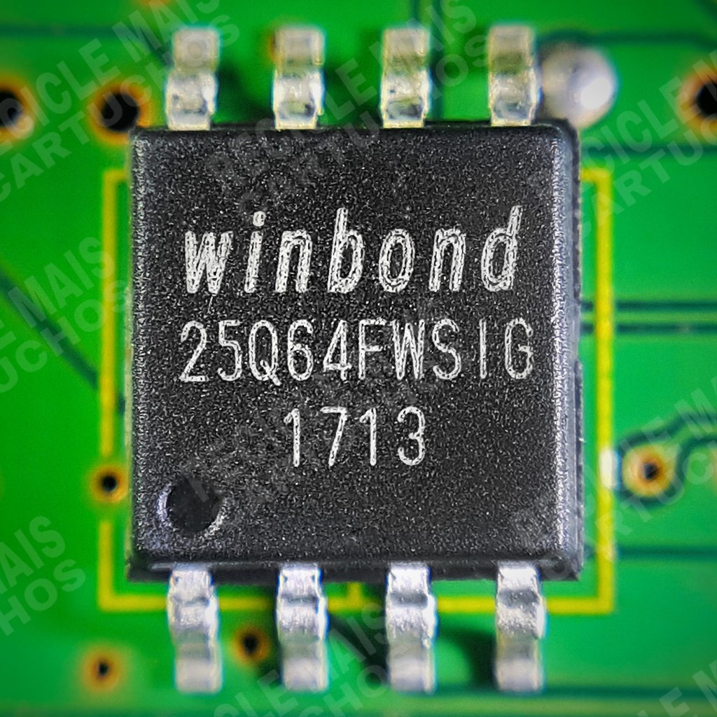 2x 25q64fwsig 25q64 Winbond Memória Flash Virgem Bios 1.8v Original Ci ...