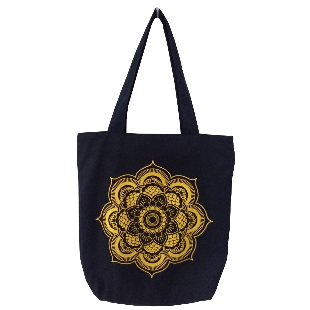 Bolsa Mandala Ecobag Sacola Ecológica Tecido Feminina | Shopee Brasil