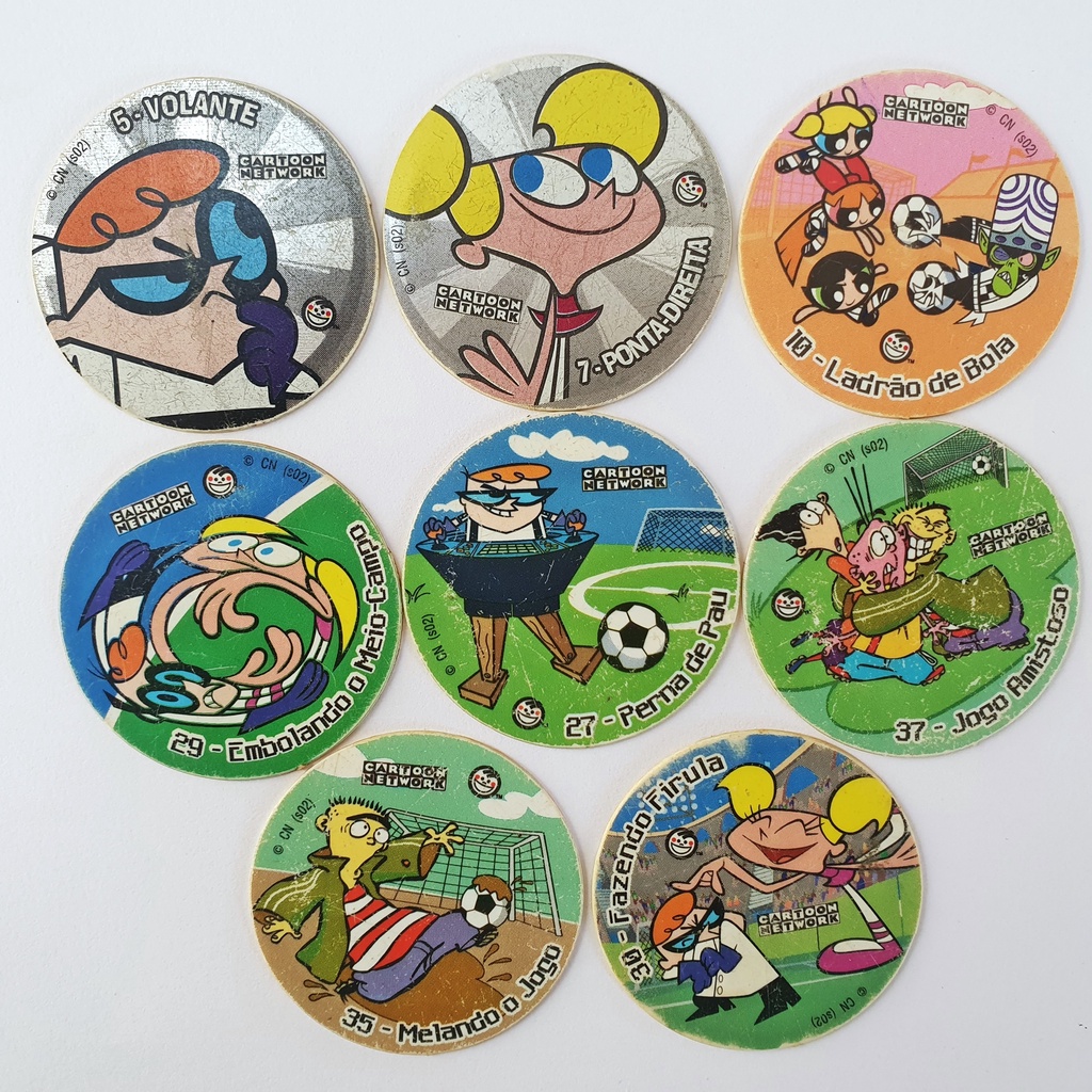 Tazos Cartoon Network Sabritas Antigo Cartoon Network,