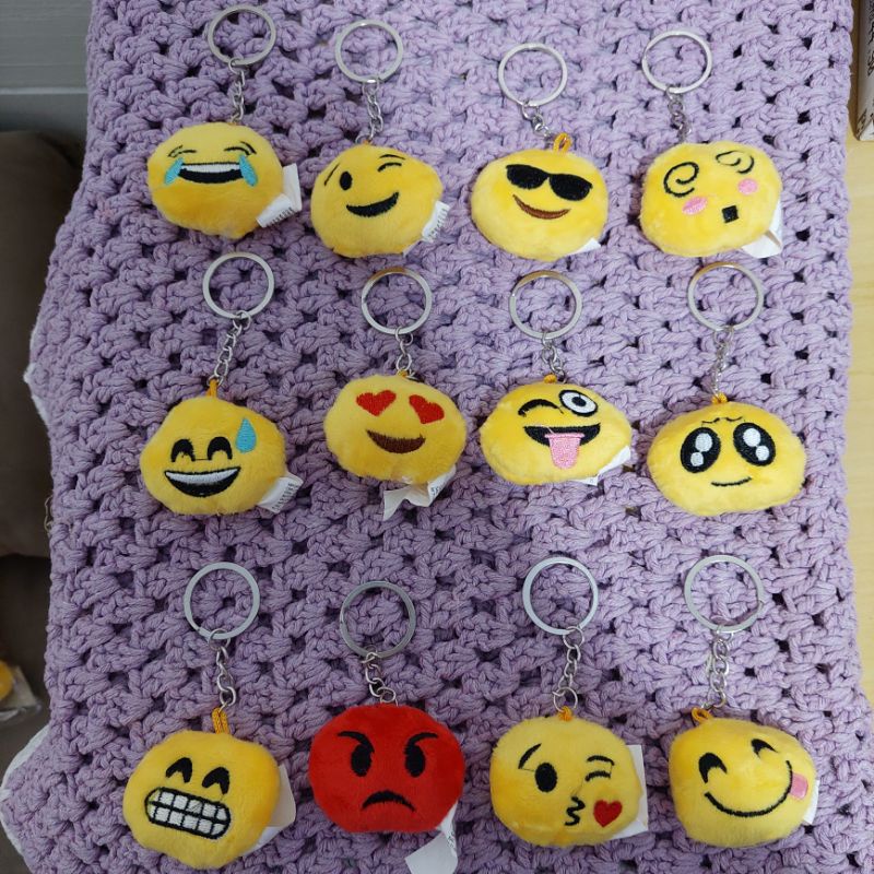 colecao chaveiro emog 12pcs | Shopee Brasil