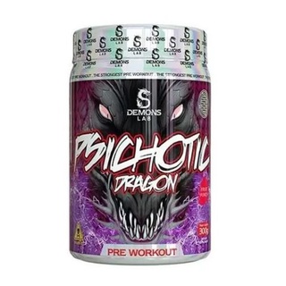 Pré Treino Psichotic Dragon 300G Fruit Punch Demons Lab | Shopee Brasil