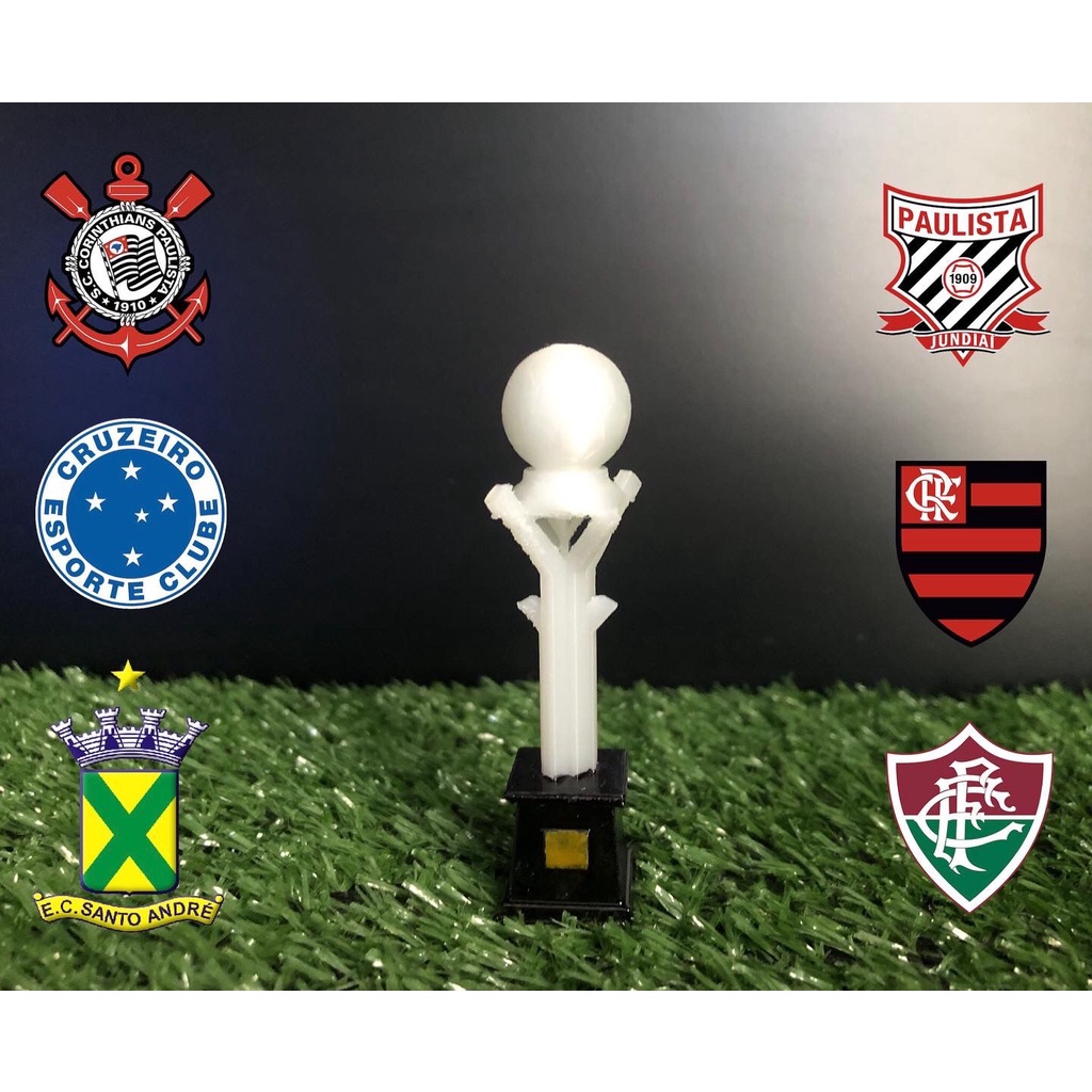 Taça Copa do Brasil 2002 a 2007 12cm | Shopee Brasil