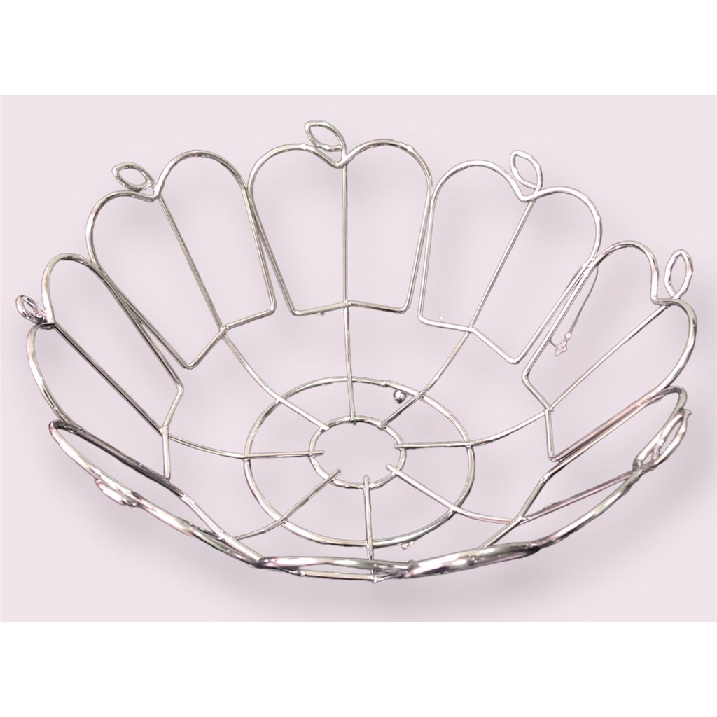 Fruteira De Mesa Inox Resistente 30Cm Dolce Home Presente Organização ...