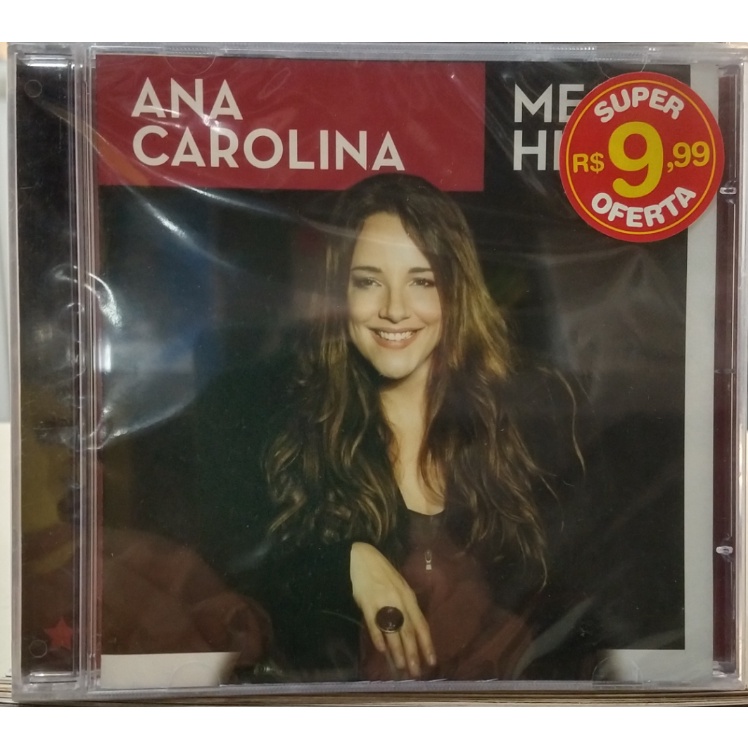 Cd Ana Carolina Mega Hits Novo Lacrado | Shopee Brasil
