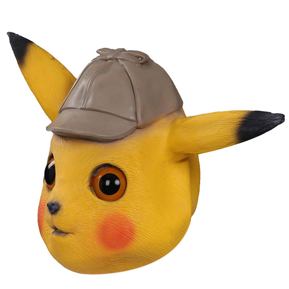 Pokemon : Máscara De Proteção Pikachu Cosplay Máscaras De Látex Para ...