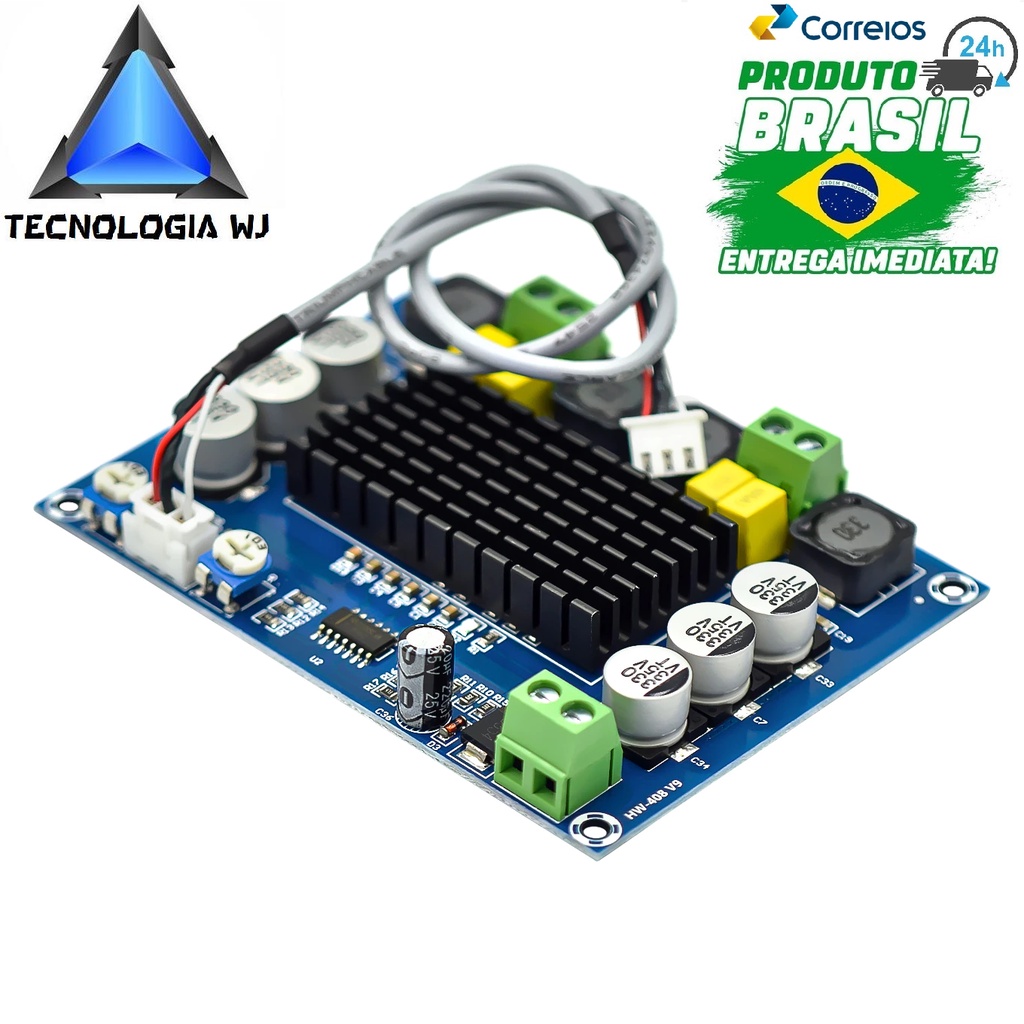 Amplificador Dual-channel Placa Amplificador De Potência De Áudio 5w 10w 15w 20w 30w 120w ...