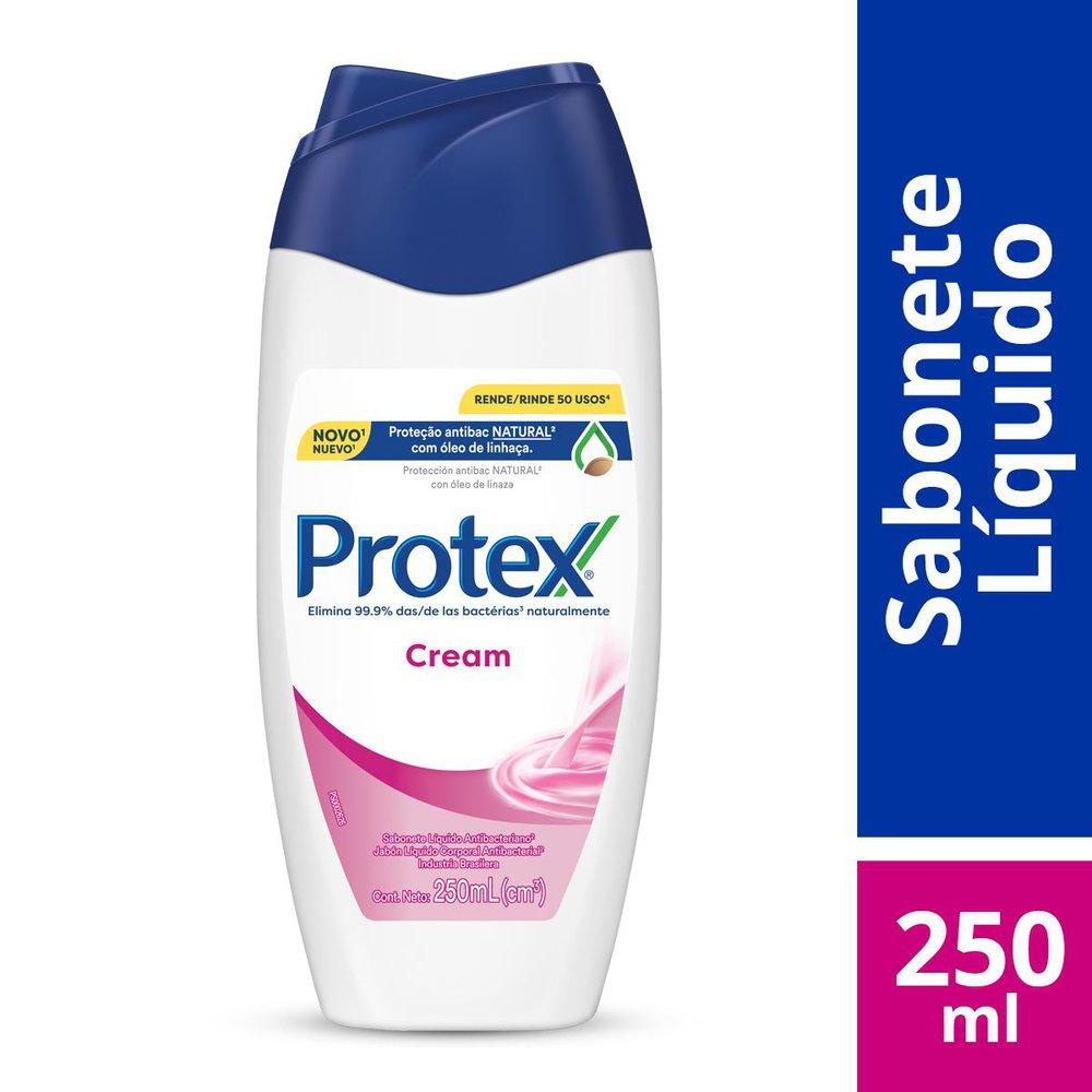 Sabonete Líquido Antibacteriano Protex Cream 250 ml | Shopee Brasil