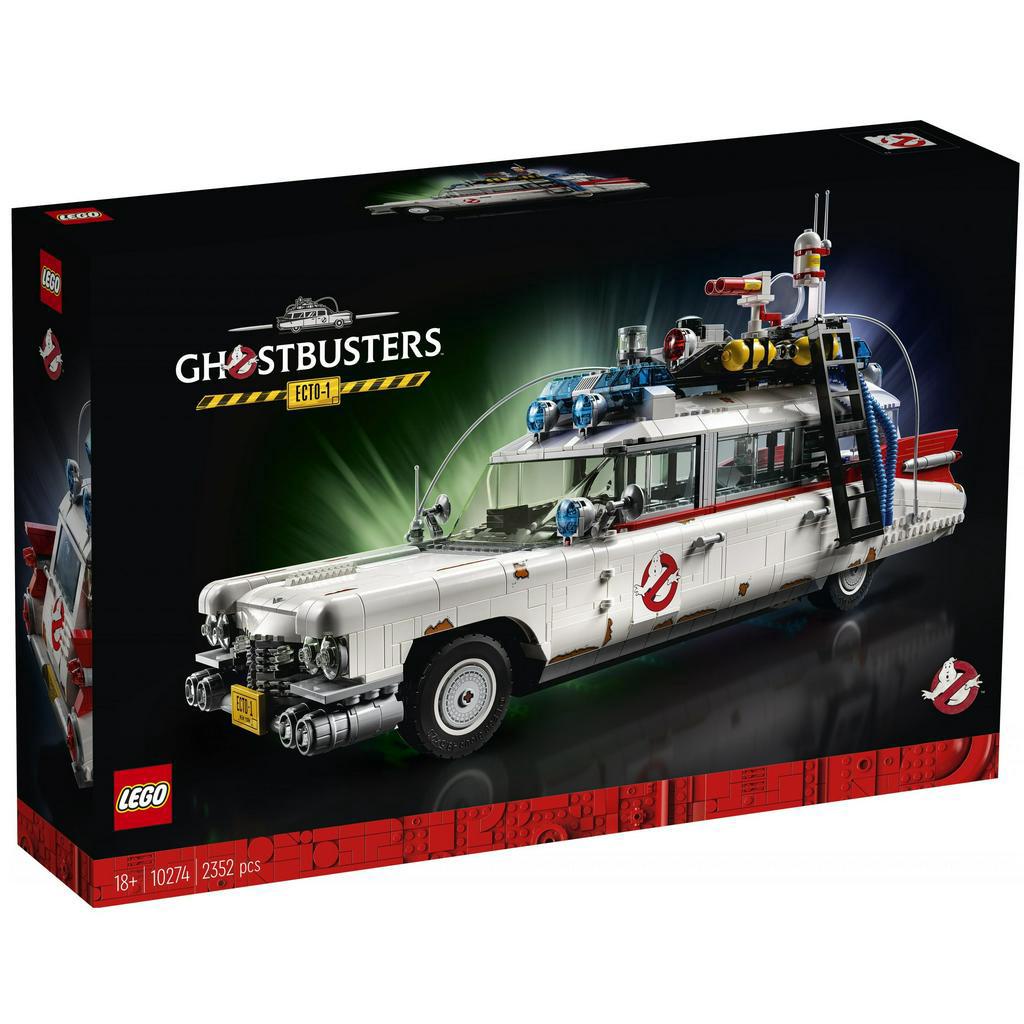 Lego Caca Fantasmas Ghostbusters Ecto-1 com 2352 Pecas 10274 | Shopee ...