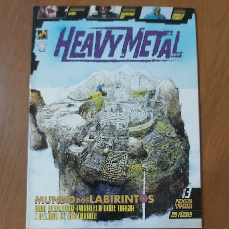 Heavy Metal - 1° Série - n° 03 ( Mythos ) | Shopee Brasil