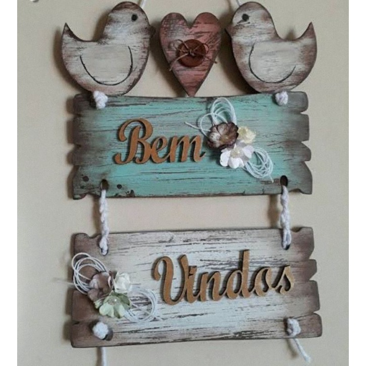 placa seja bem vindo | Shopee Brasil