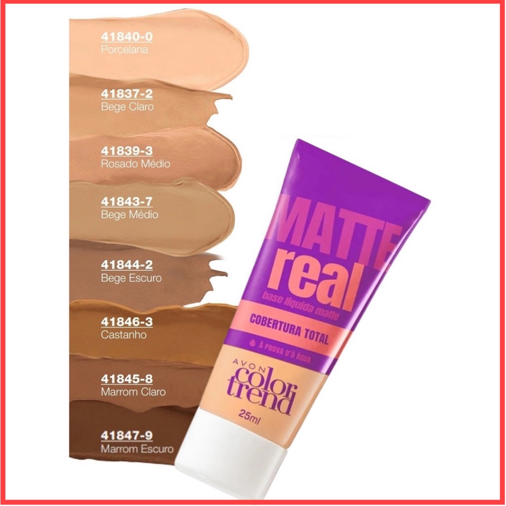 Base Matte Real Color Trend 25ml, Avon | Shopee Brasil Base Matte Real Color Trend 25ml, Avon | Shopee Brasil