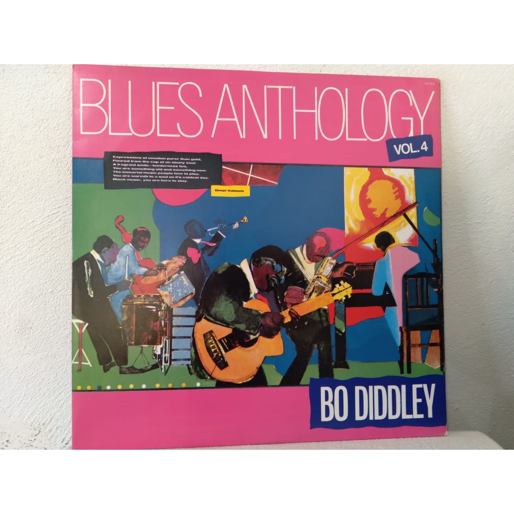 Lp Bo Diddley - Blues Anthology - Com Encarte - em excelente estado | Shopee Brasil