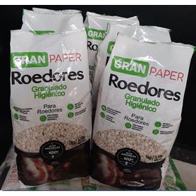 Forração Roedores Gran Paper 3 pcts - 1kg cada | Shopee Brasil