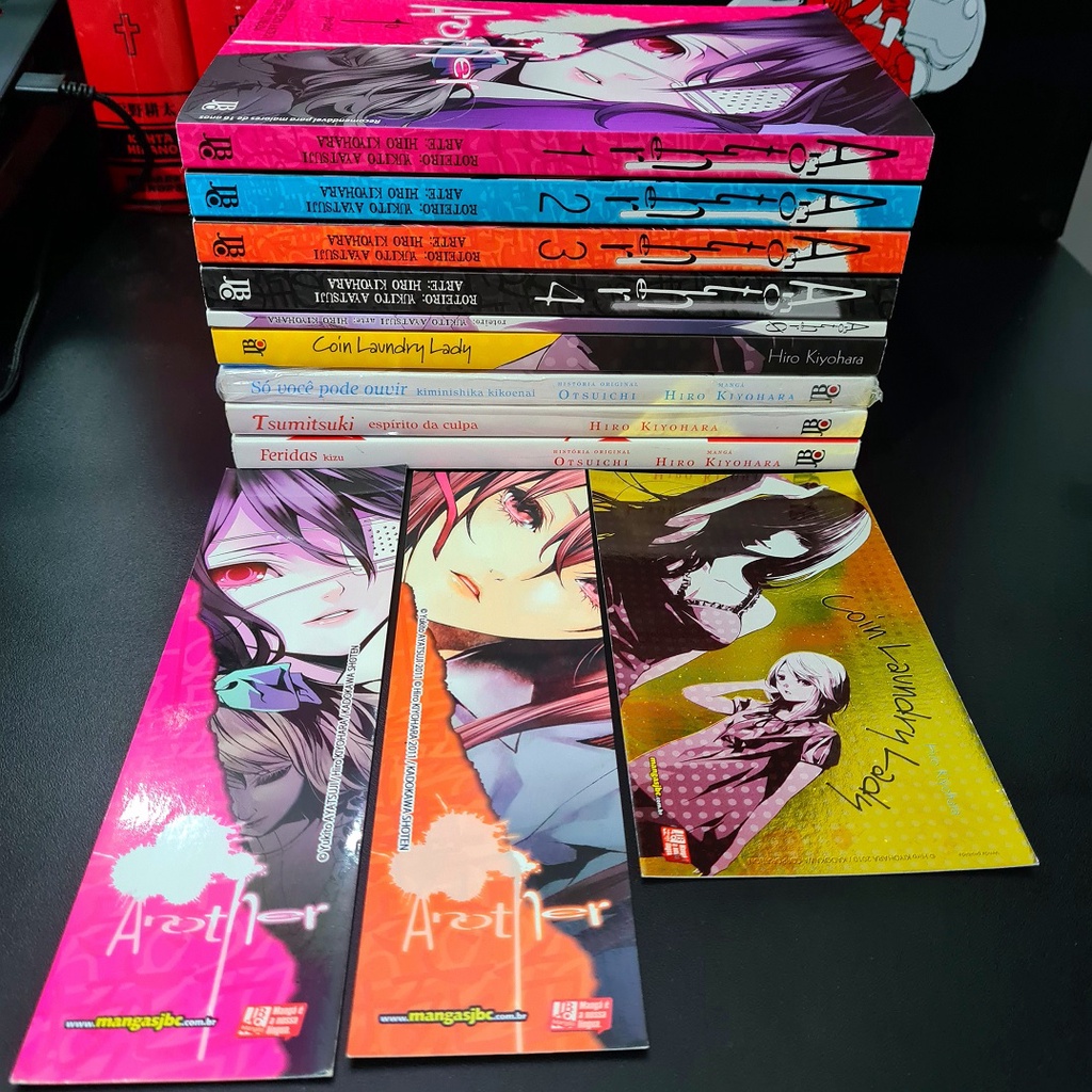 Another Mangá Box JBC + Títulos do autor | Shopee Brasil