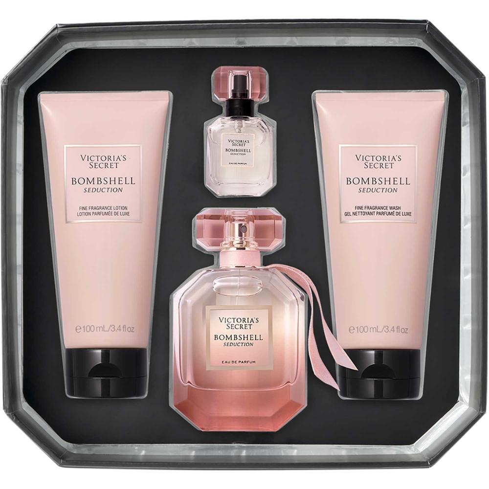 KIT PERFUME VICTORIAS SECRET BOMBSHELL SEDUCTION EDP 50ML + HIDRATANTE ...