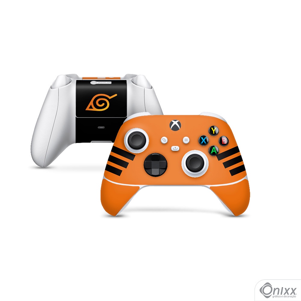 Skin XBOX JOYSTICKS Series Adesiva Naruto Uzumaki Minimalist | Shopee ...
