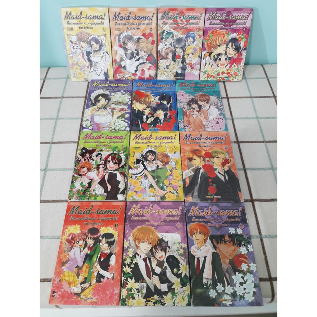 Mangá Kaichou wa Maid-sama - Volumes avulsos 1, 2, 3, 4, 5, 6, 7, 8, 9 ...