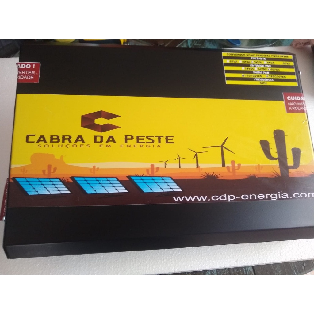 inversor cabra da peste 24v 127v senoidal pura | Shopee Brasil