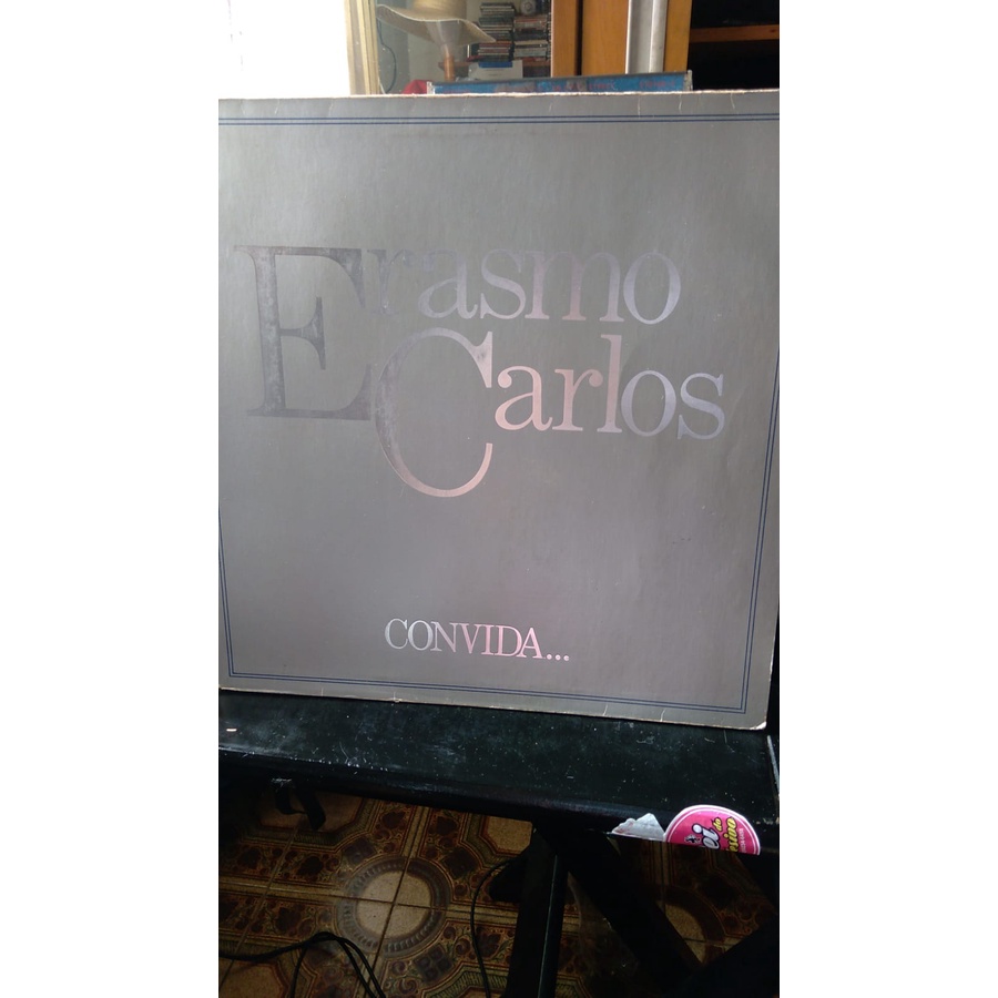 LP Erasmo Carlos Convida(1980) Polygram Capa Dupla | Shopee Brasil