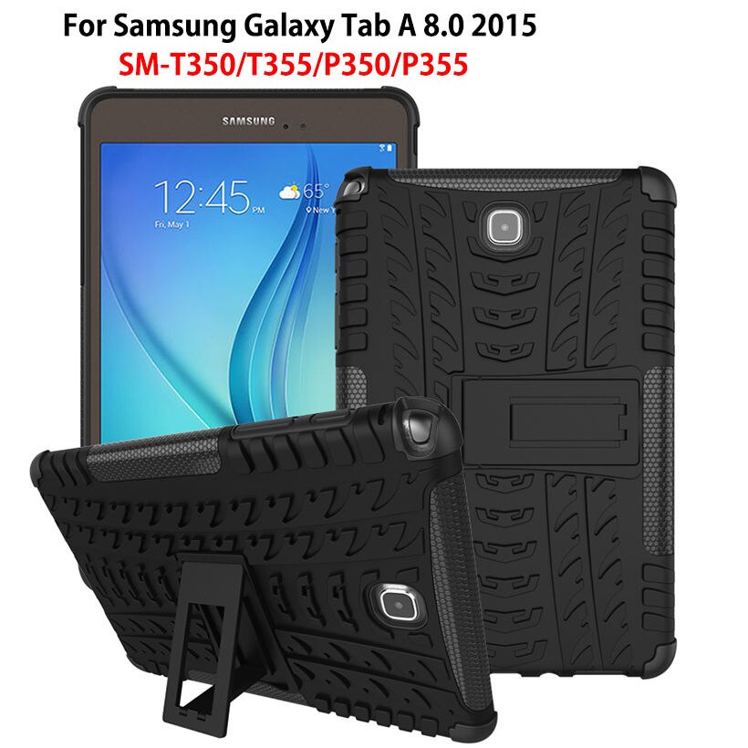 SM-P355 Capa Para Samsung Galaxy Tab A 8.0 2015 T350 T355 P350 T355 TPU ...